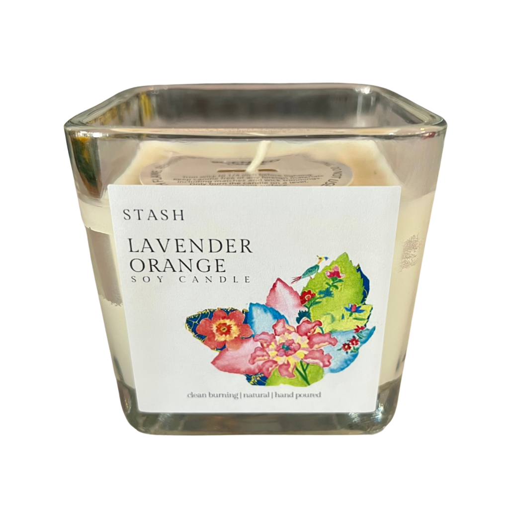 Lavender Orange Candle – StashBham